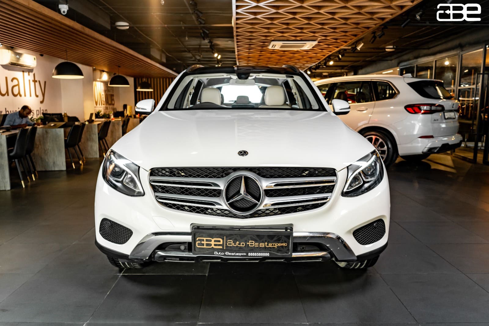 Buy White Second Hand Mercedes Benz GLC 220d, 4 Matic Car in Delhi